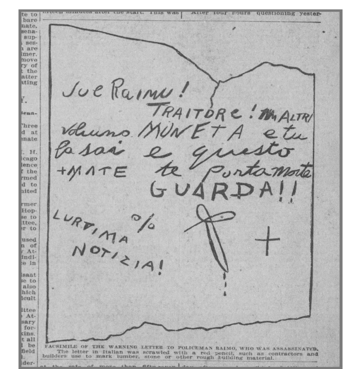 Joe Raimo and the Black Hand Part 1 - Gangland Wire